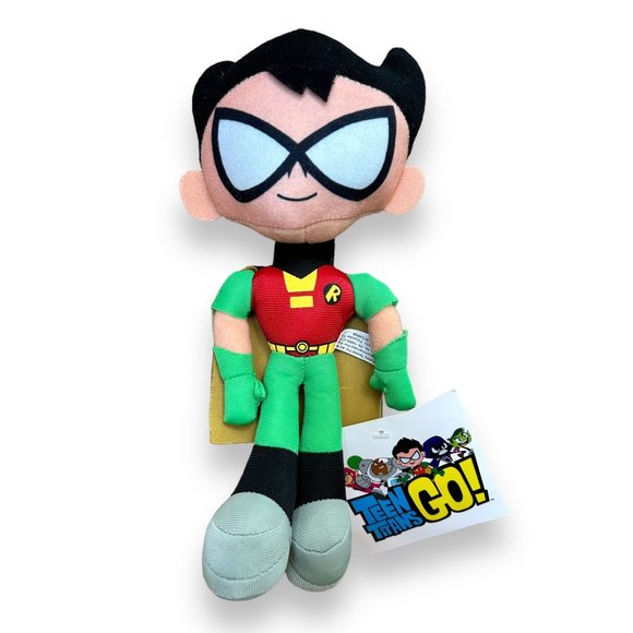 DC Comics | Toys | Teen Titans Go Robin Plush Stuffed Toy | Poshmark